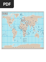 Map - The World in 1945 | PDF | Island | British Empire