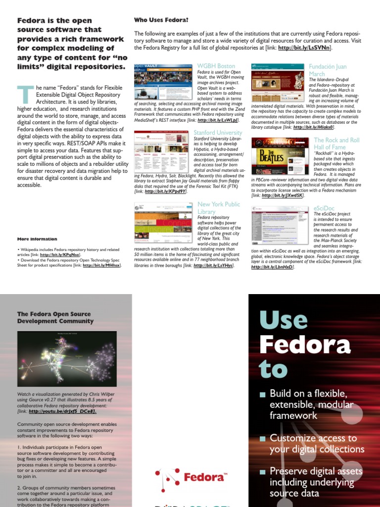 Fedora: A Flexible Framework for Modeling and Managing Digital ...