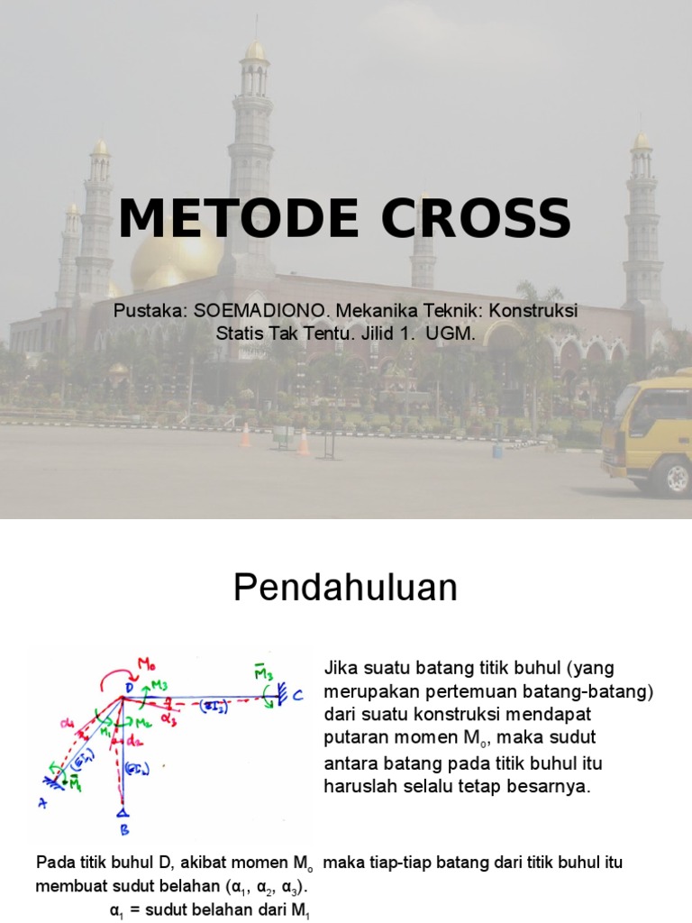 Metode Cross dalam Konstruksi Batang | PDF