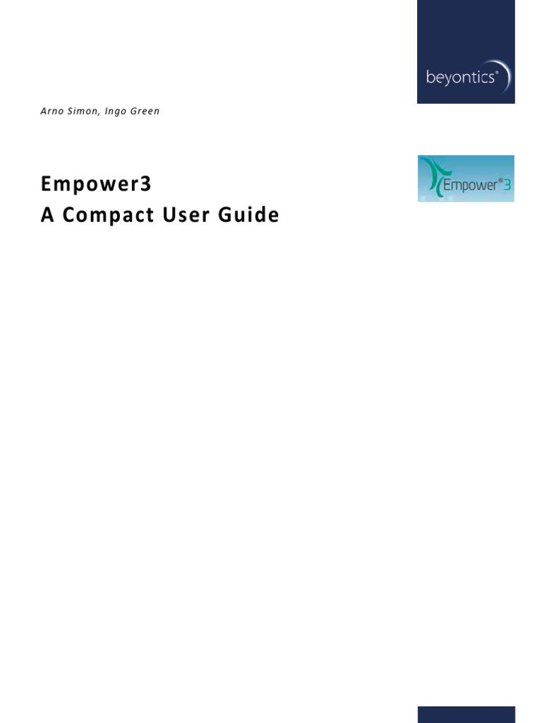 Empower 3 A Compact User Guide PDF | PDF | Calibration | Chromatography