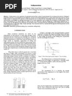 Batch Sedimentation Lab Report | PDF | Sewage Treatment | Water Pollution