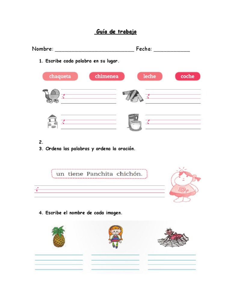 Guia CH LL Ñ .. | PDF