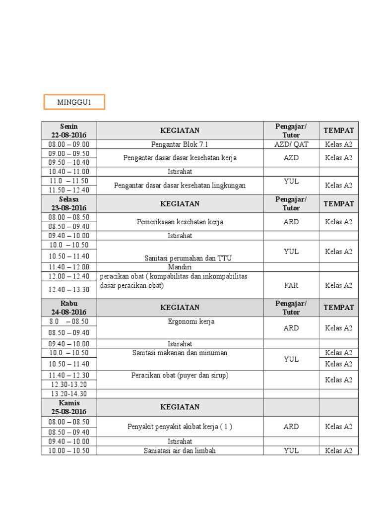 Rencana Jadwal Blok 7.1 Qatar Baru | PDF | Kajian Bahasa Asing | Sains & Matematika