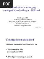 Constipation in Children - CKS - NICE | PDF | Digestive Diseases ...