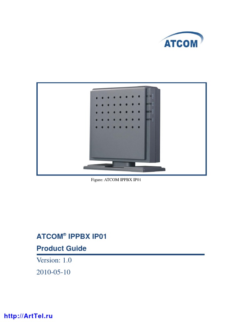 Atcom Manual PBX | PDF | Voice Over Ip | Voicemail