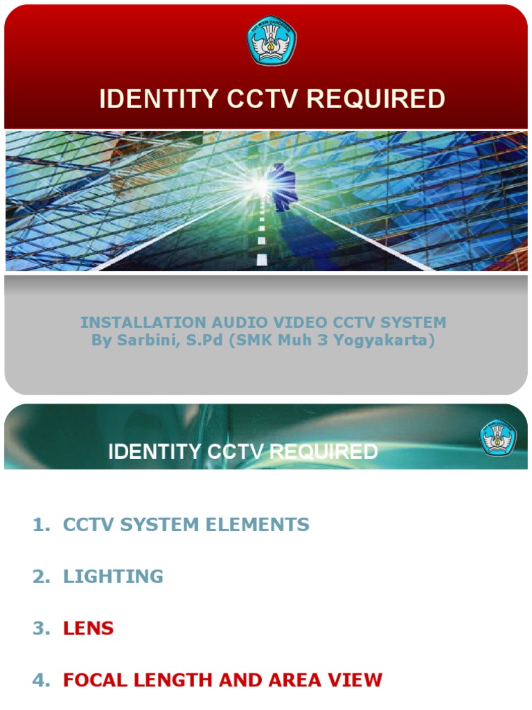 Identification of CCTV Device | PDF | Computer Monitor | Camera