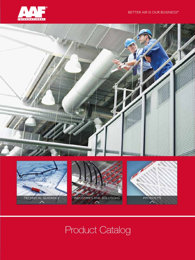 AAF Product Catalog | PDF | Air Pollution | Green Building