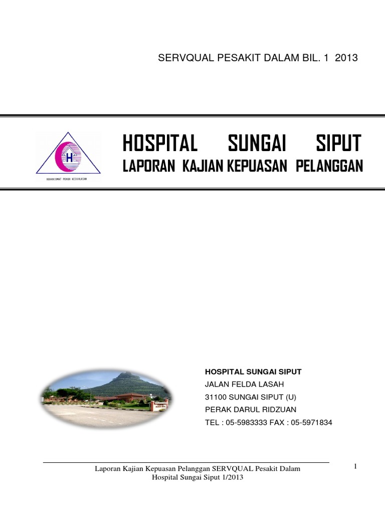 Report Hospital SG Siput | PDF