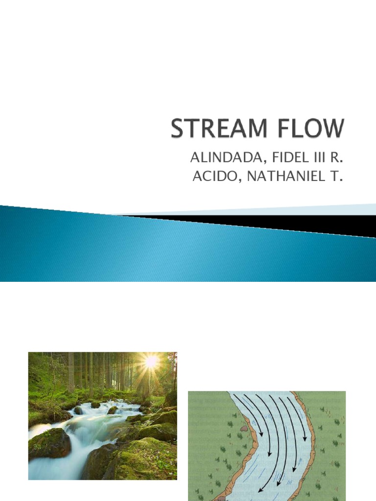 Stream Flow | PDF | Stream | Liquids