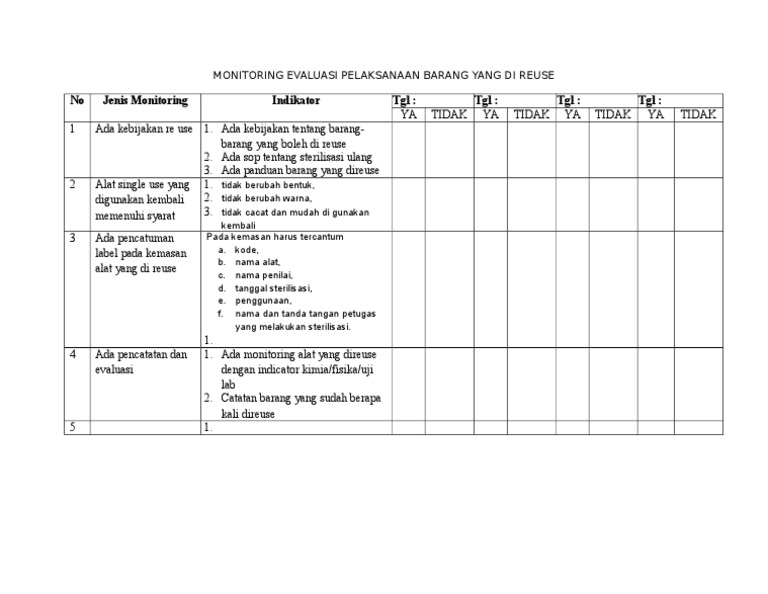 Monitoring Barang Yang Di Reuse | PDF | Pengembangan Diri | Sains ...