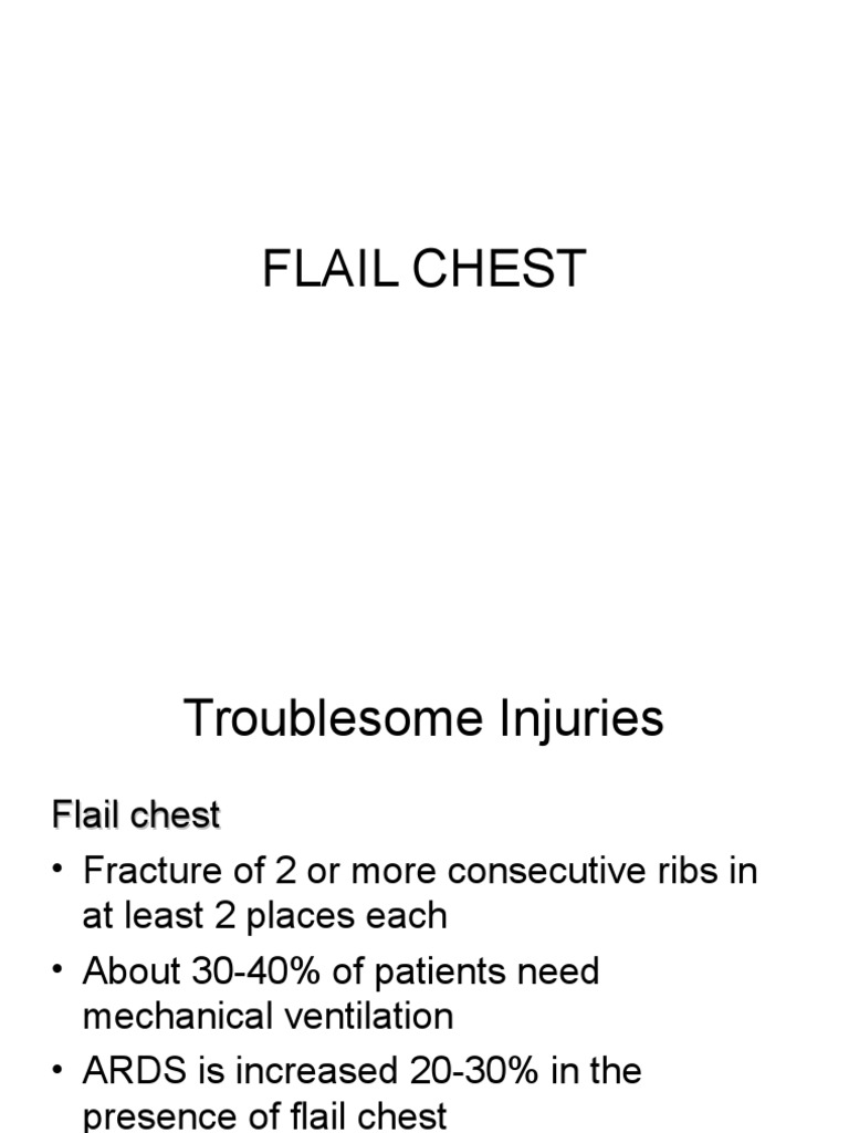 Flail Chest 2 | PDF | Thorax | Clinical Medicine