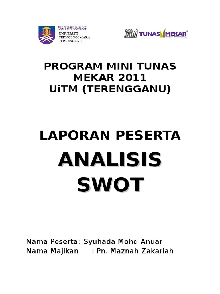 Laporan SWOT | PDF