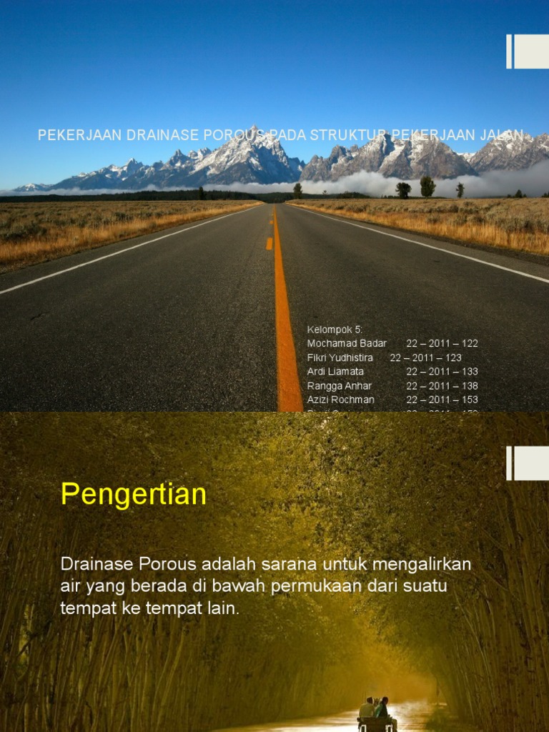 Drainase Porous | PDF