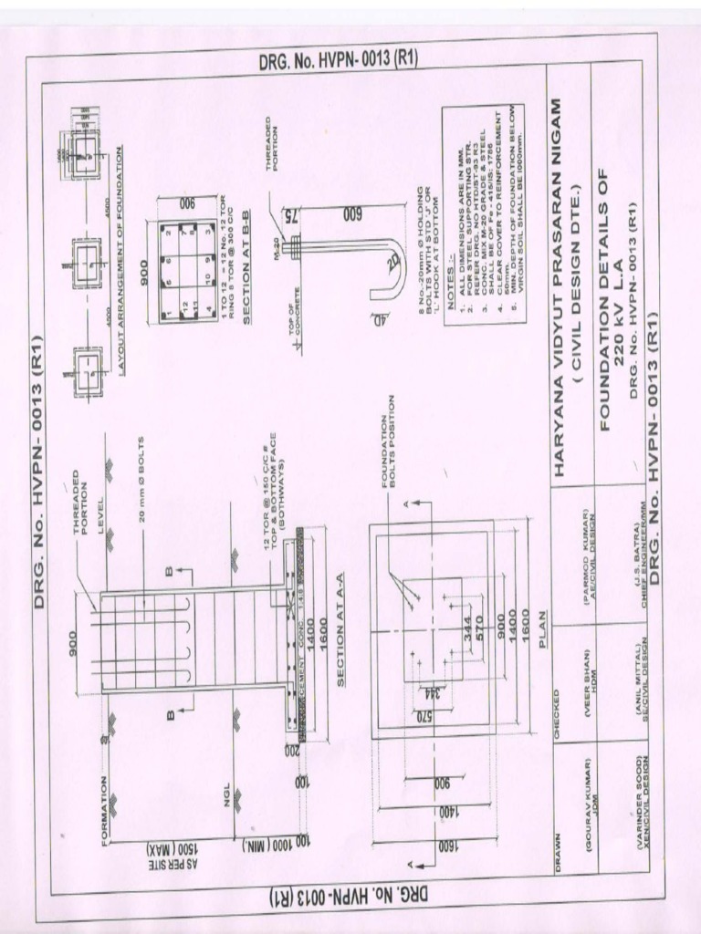 Drawings of GIS, SEC-4, Gurgaon | PDF