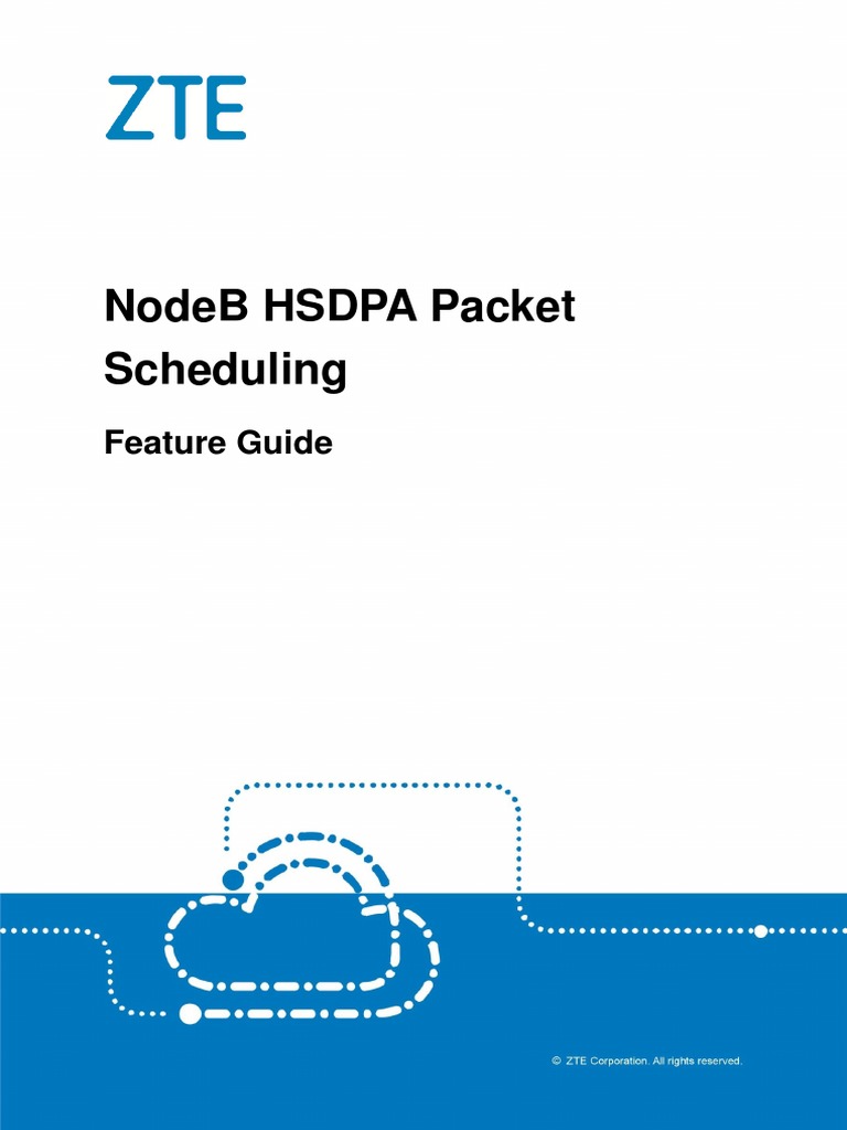 ZTE UMTS UR14 NodeB HSDPA Packet Scheduling Feature Guide | PDF | High ...