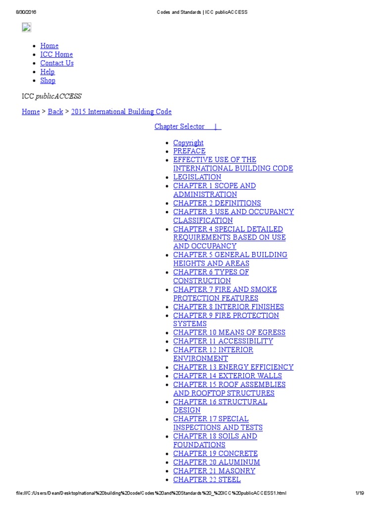 2015 International Building Code Overview | PDF | Framing (Construction ...