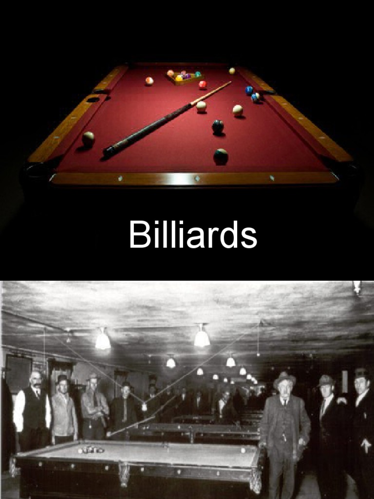 Billiards Presentation | PDF | Leisure | Cue Sports