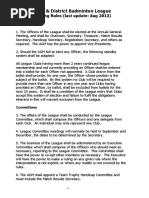 SAFA Statutes Application Rules | PDF | Fee | Government