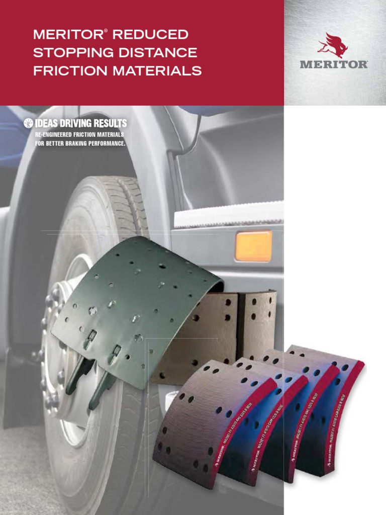 Meritorrsdbrochure Brake Linings | PDF | Brake | Vehicles