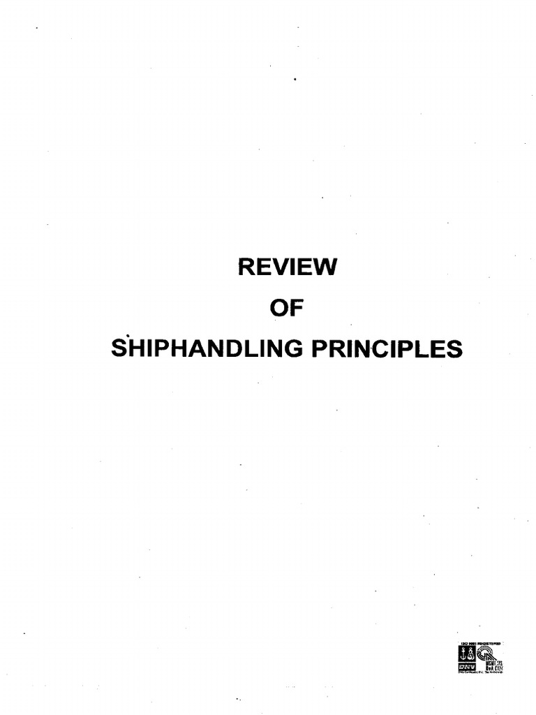 Review of Shiphandling Principles | PDF