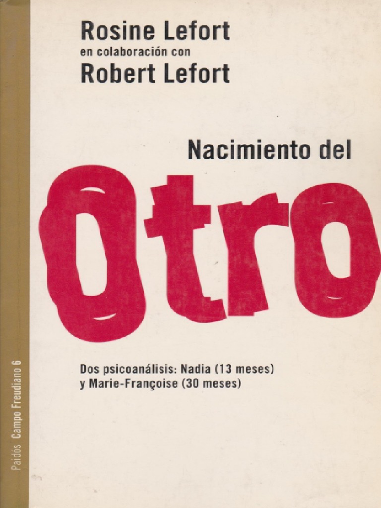 Nacimiento Del Otro (Rosine & Robert Lefort) | PDF