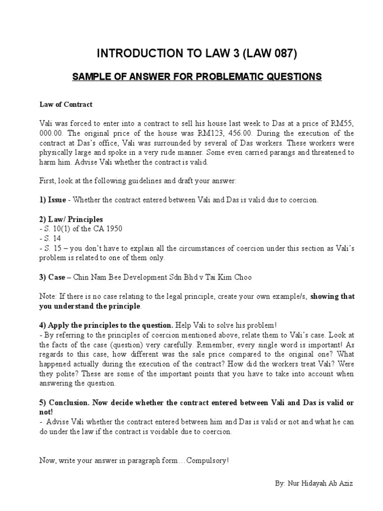 Sample of Answer-Loc | PDF | Civil Law (Legal System) | Public Law