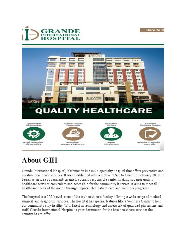 About GIH | PDF