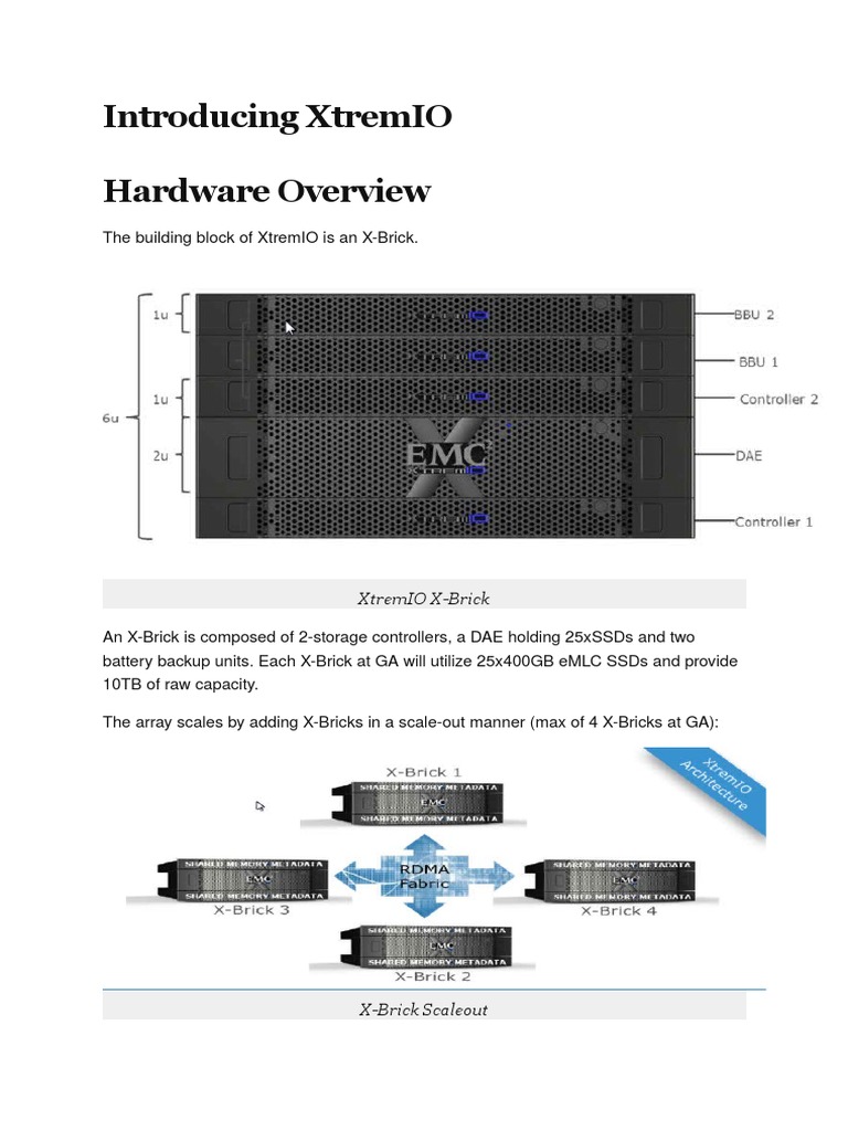 XtremIO Architecture and Allocation | PDF | Solid State Drive | Digital ...
