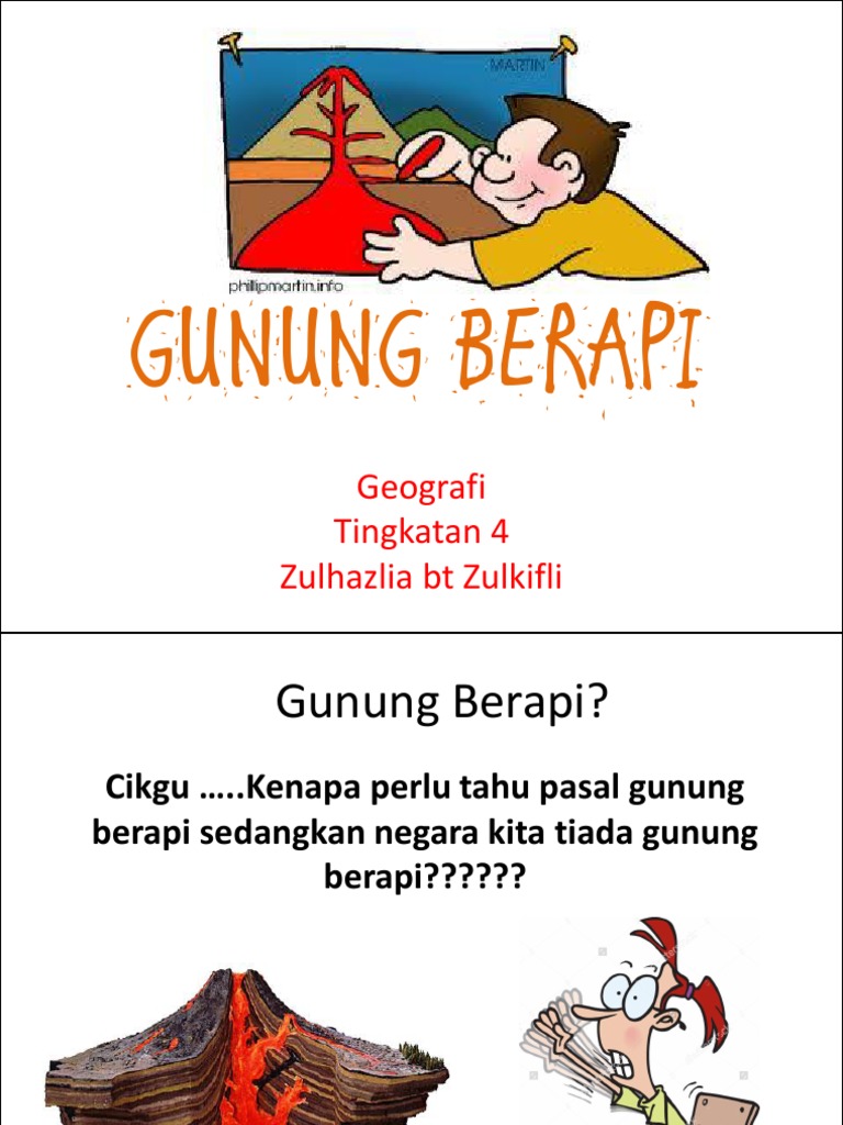 Gunung Berapi | PDF