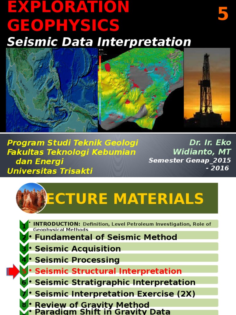 Seismic Interpretation | Reflection Seismology | Petroleum Reservoir