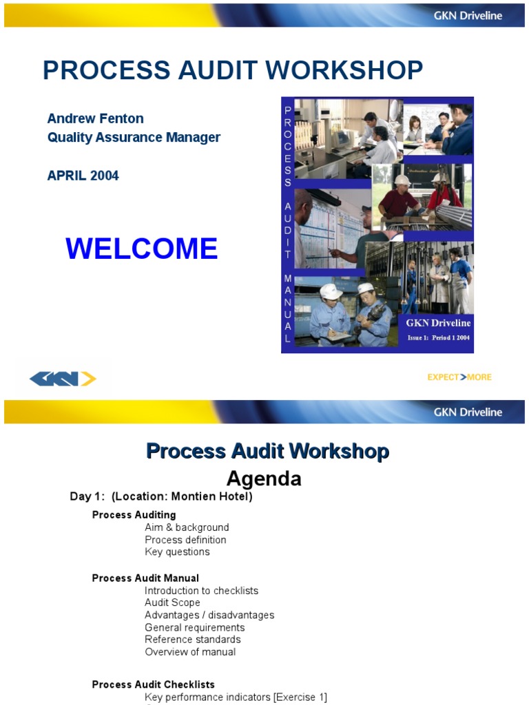 Process Audit Manual: An Effective Tool for Standardizing Internal Audits and Ensuring Continual ...