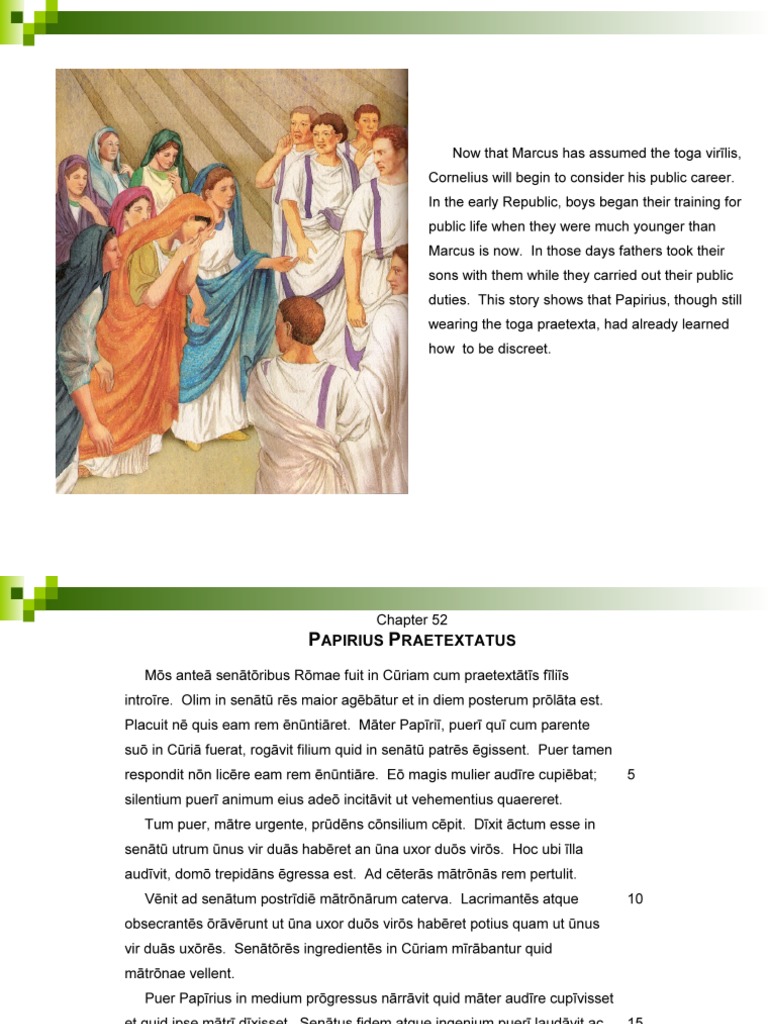 Ecce Romani CH 55 Text and Grammar | PDF | Onomastics | Style (Fiction)