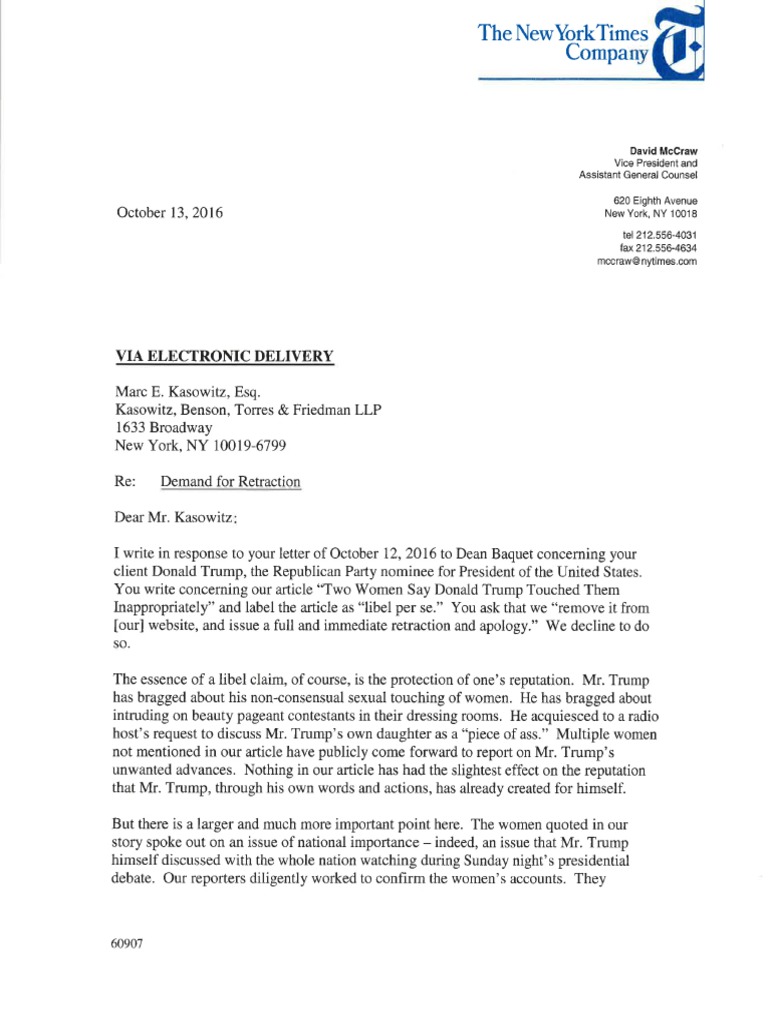 Nyt Letter | PDF