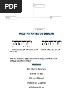 SALMO 27 - TEHILLIM כז & En Hebreo y Espanol | PDF | Colación | Grafemas