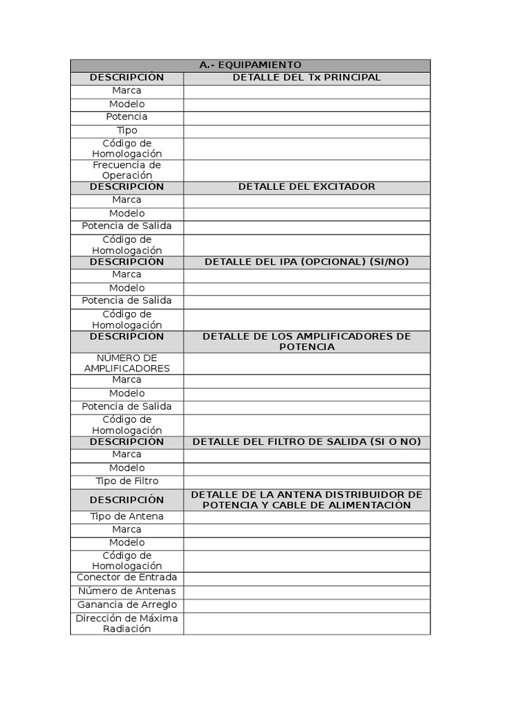 Formato Tss | PDF | Antena (Radio) | Electromagnetismo