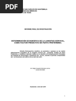 Guía de Cervicometría FECOPEN | PDF | Parto prematuro | Parto