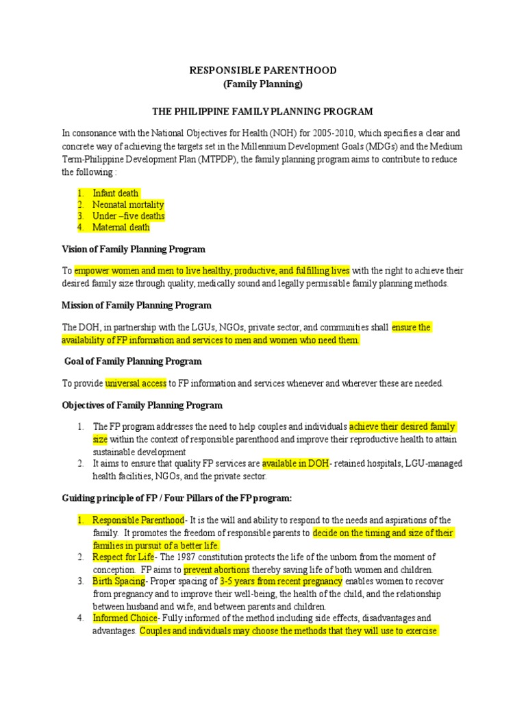 Family Planning | Birth Control | Combined Oral Contraceptive Pill