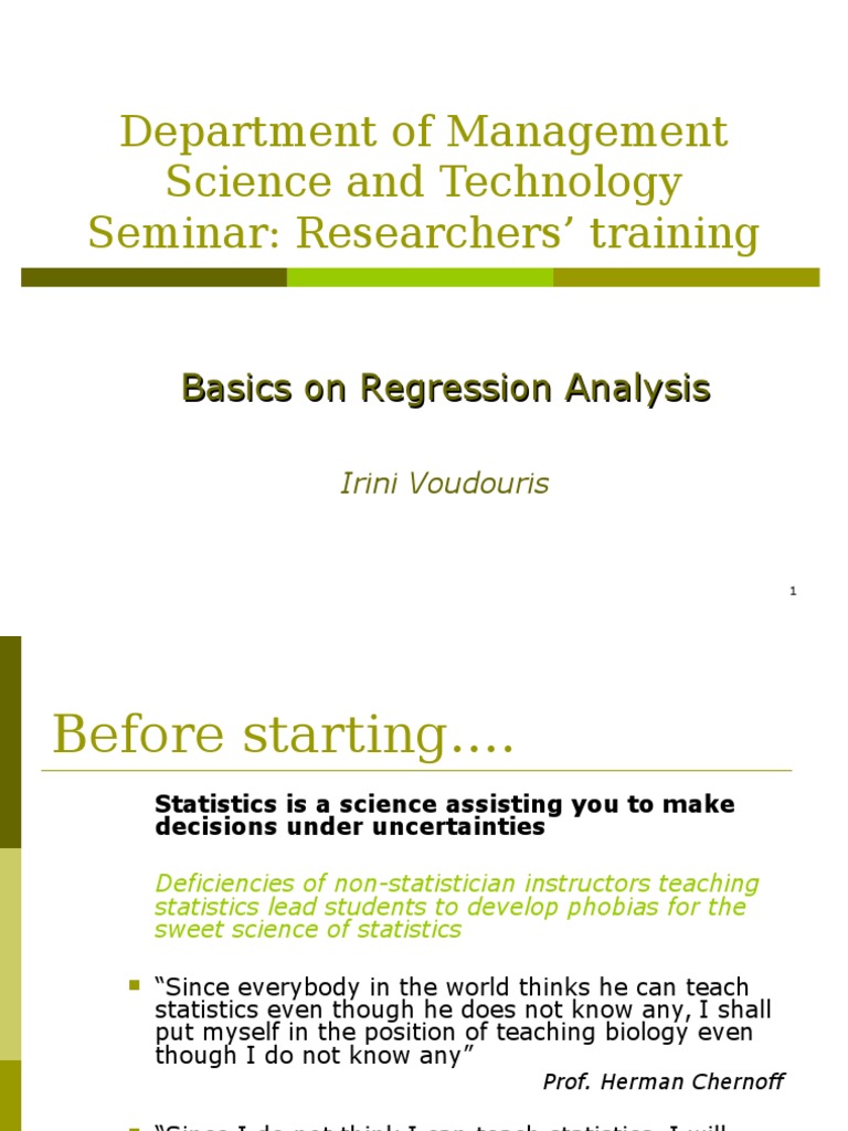 Regression Analysis Pdf Dummy Variable Statistics Regression