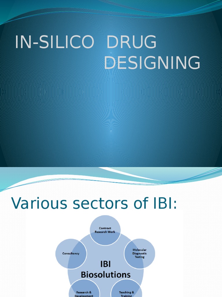 In Silico Drug Design | PDF | Drug Design | Tuberculosis