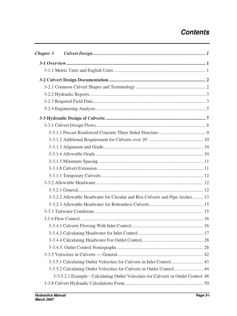 Culvert Design | Download Free PDF | Flood | Civil Engineering