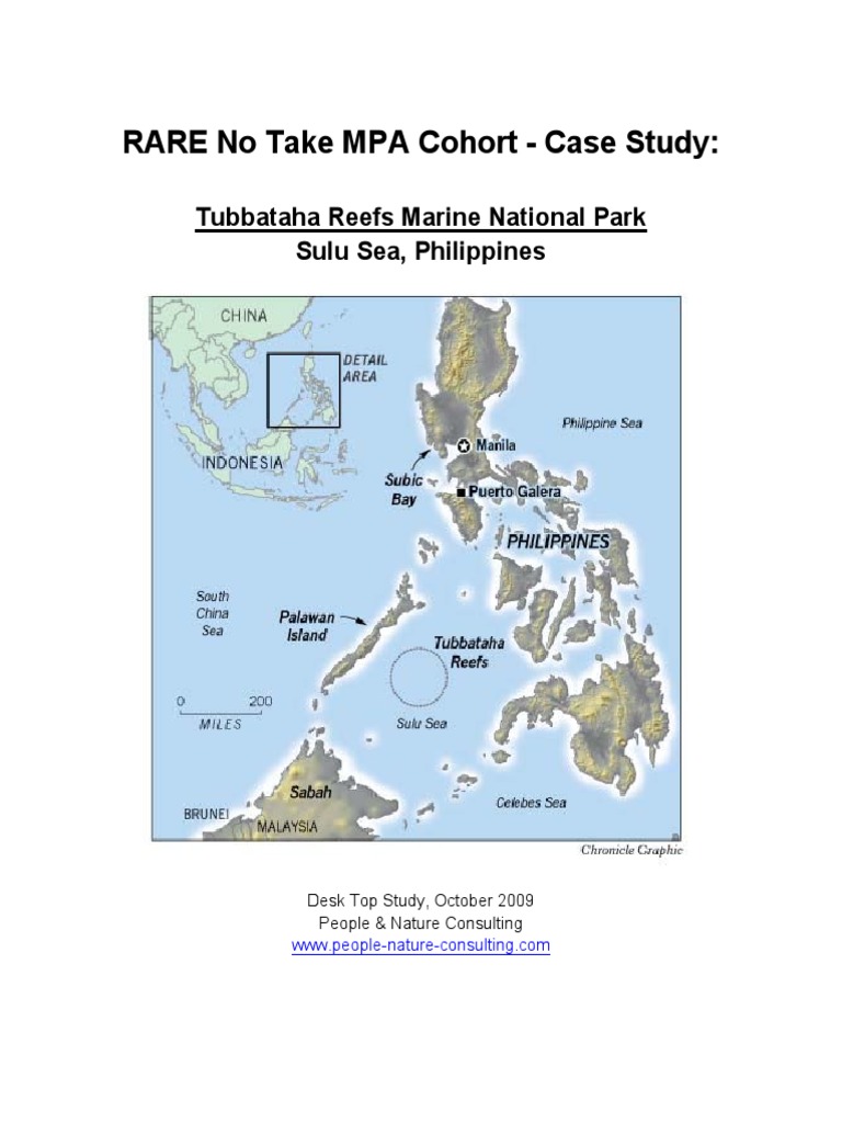 Tubbataha Reefs MPA Case Study | PDF | Coral Reef | Natural Environment