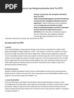 Interpretasi Tes EPPS | PDF | Karier & Perkembangan | Pengembangan Diri
