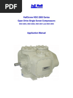 J and e Hall Screw Compressor Model 4200 | PDF | Gas Compressor | Valve