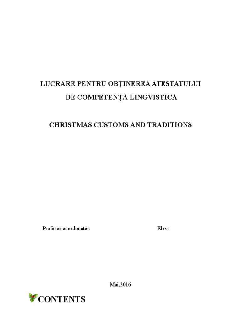 Atestat Engleza | PDF