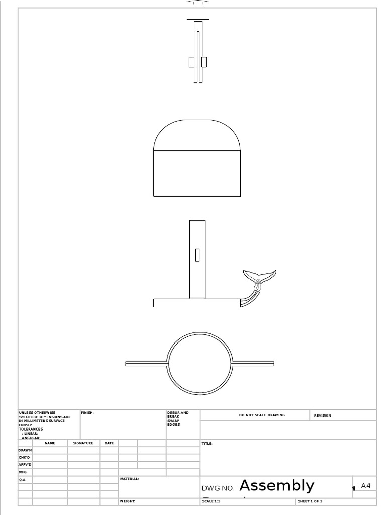 Assembly Drawing | PDF