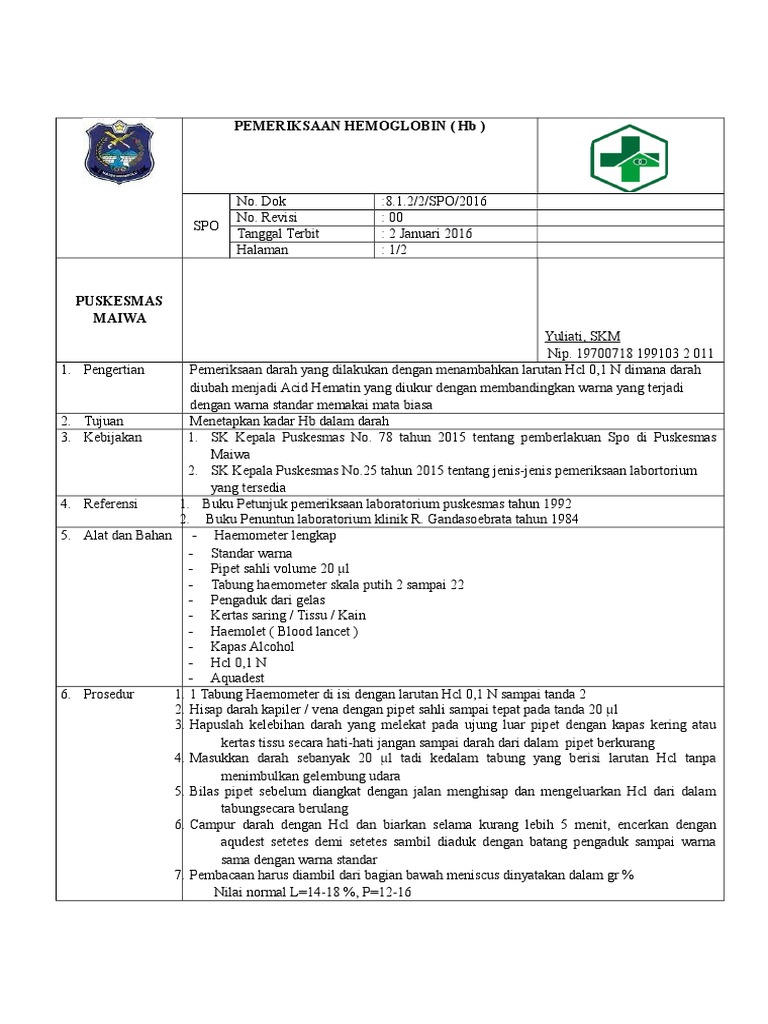Format SPO Terbaru | PDF