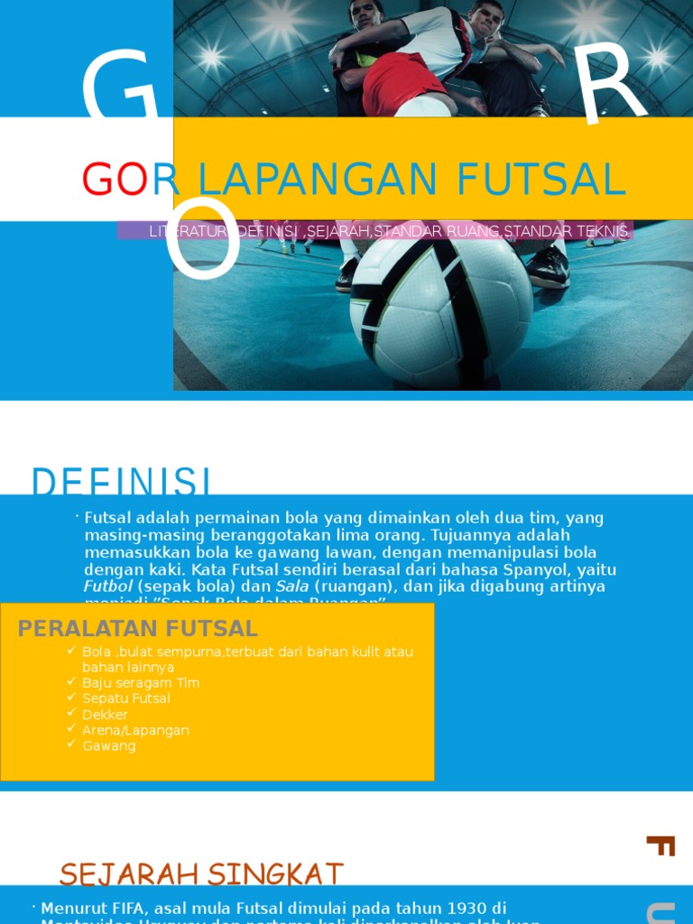 Gor Lapangan Futsal 1 | PDF