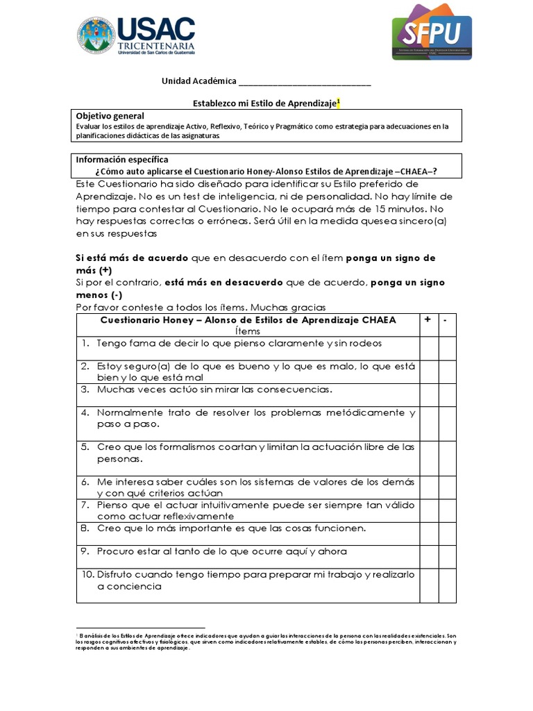 2 Cuestionario CHAEA Estilos de Aprendizaje Honey -Alonso.pdf ...