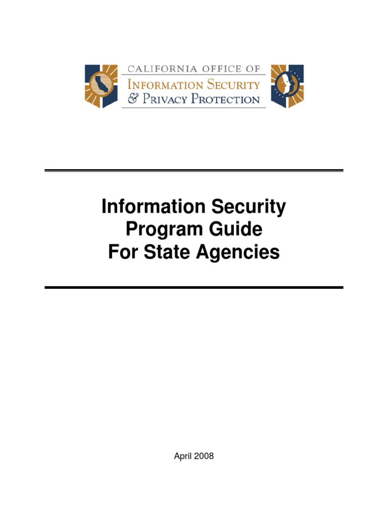 Info Sec Program Guide PDF | PDF | Information Security | Computer Security