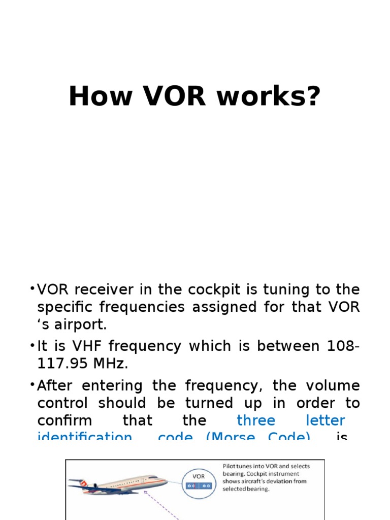 How VOR Works | PDF